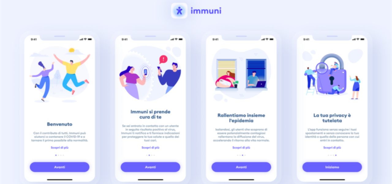 App Immuni, schermate e specifiche Android e iOS/ Come funziona ... App Immuni, schermate e specifiche Android e iOS/ Come funziona ...