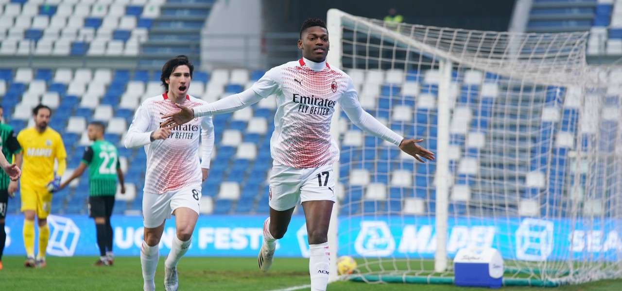 Video Sassuolo Milan 1 2 Highlights E Gol Rafael Leao Da Record
